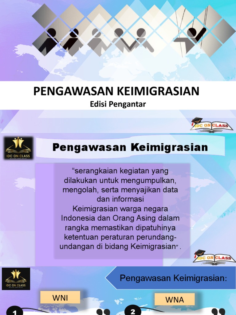 Pengawasan Keimigrasian | PDF