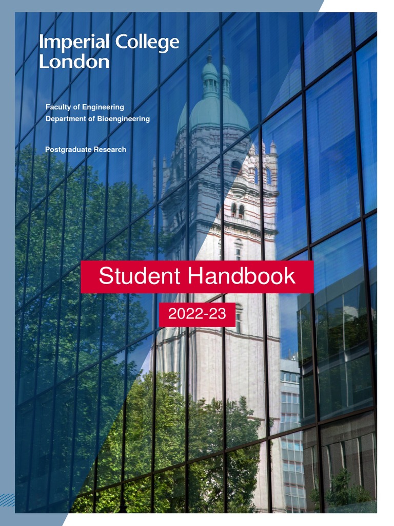 PhD-handbook-2022-23-Imperial College London | PDF | Libraries