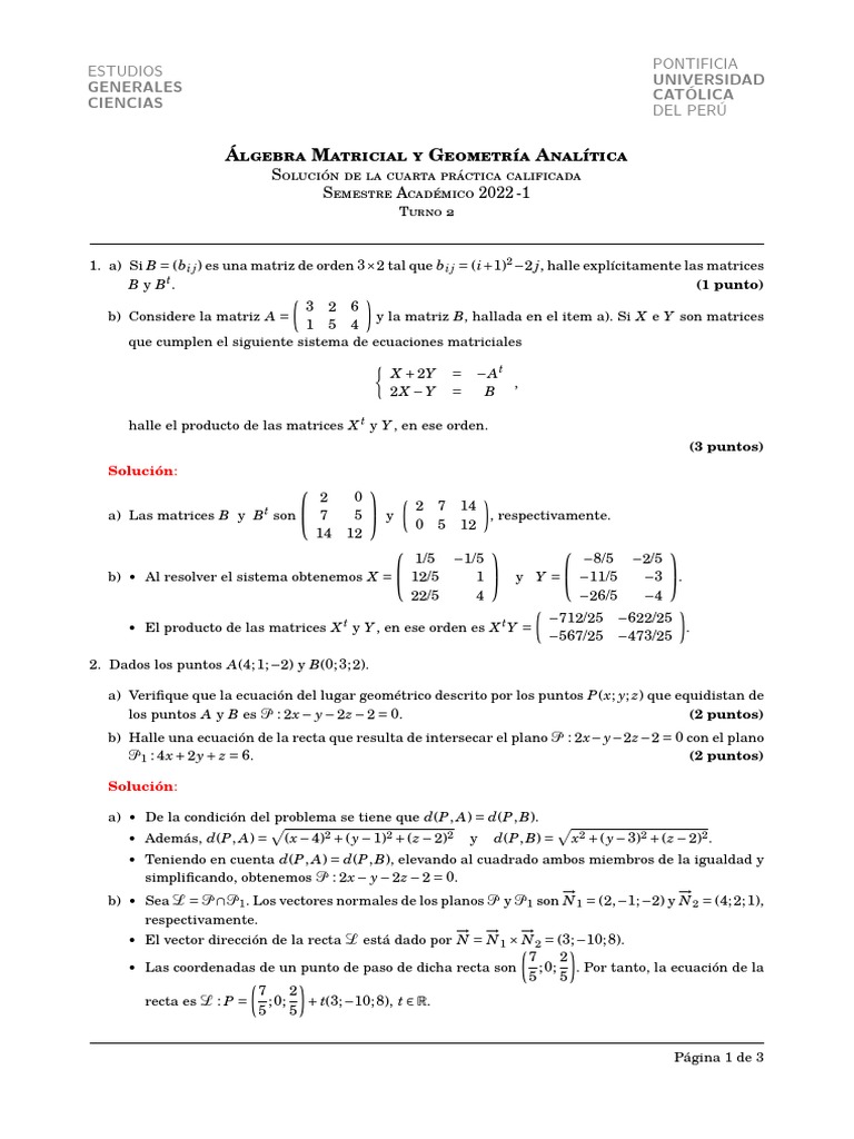 Solución PC4 AMGA | PDF