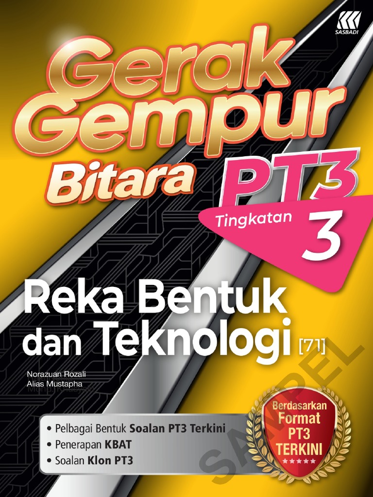 Gerak Gempur Bitara Pt3 Reka Bentuk Dan Teknologi Tingkatan 3 KSSM Sasbadi Flip PDF Anyflip | PDF