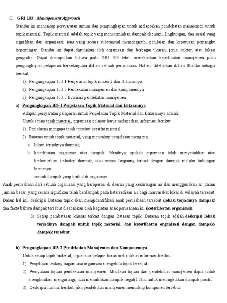 Gri 103 Dan 201 | PDF