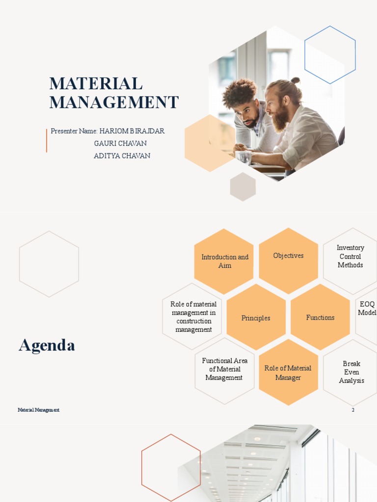 FINAL CM Material Management | PDF | Supply Chain | Supply Chain Management