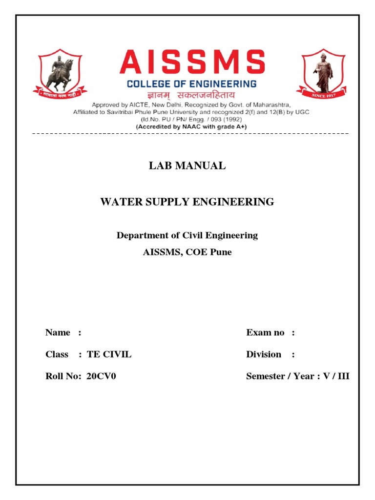Wse Lab Mannual 2022-2023-3 | PDF | Ph | Titration