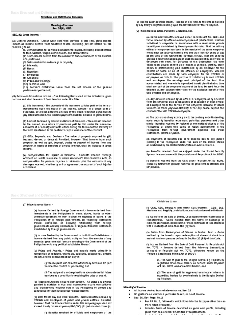 Hgs Tax Reviewer 2022 | PDF | Life Insurance | Welfare