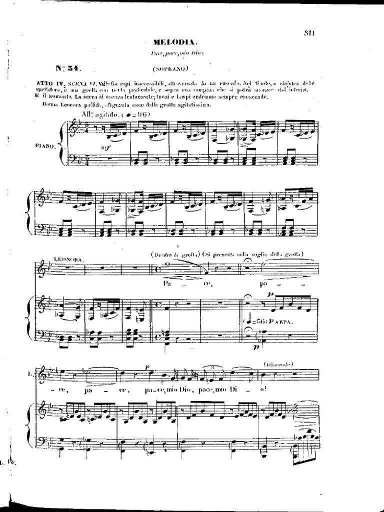 Pace, Pace Mio Dio | PDF