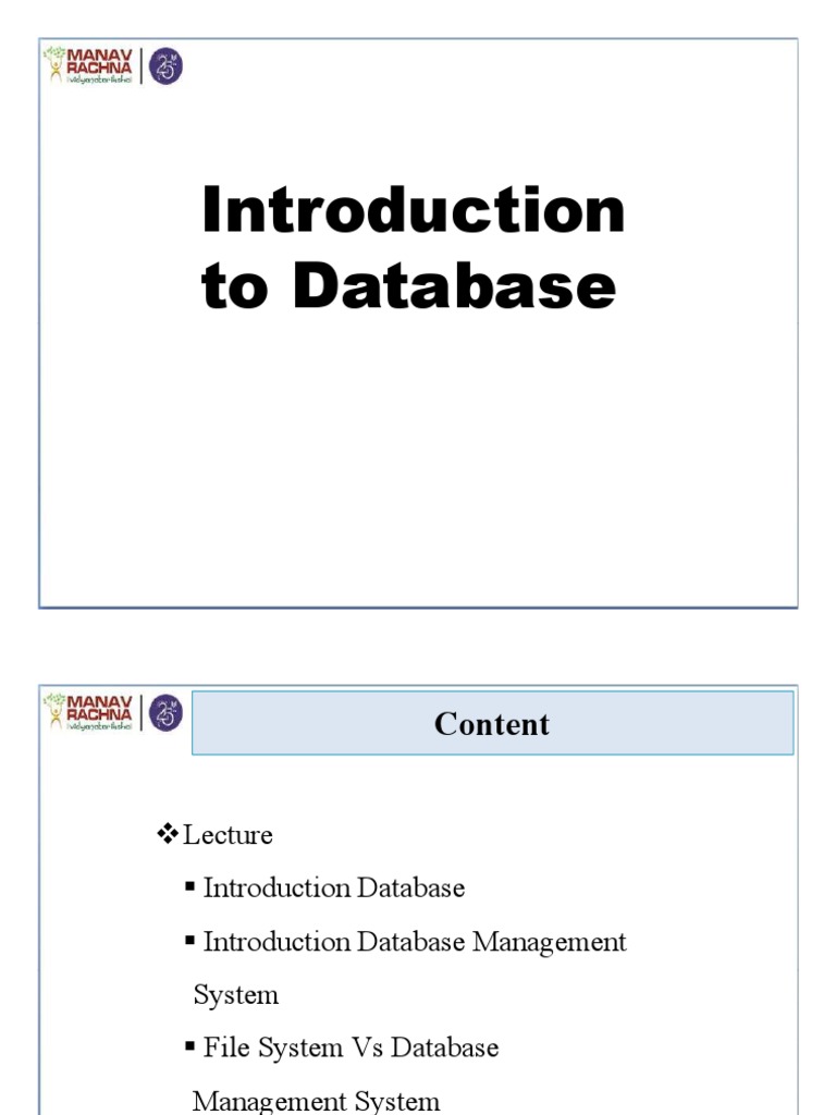 dbms_unit1 | PDF | Databases | Software Development