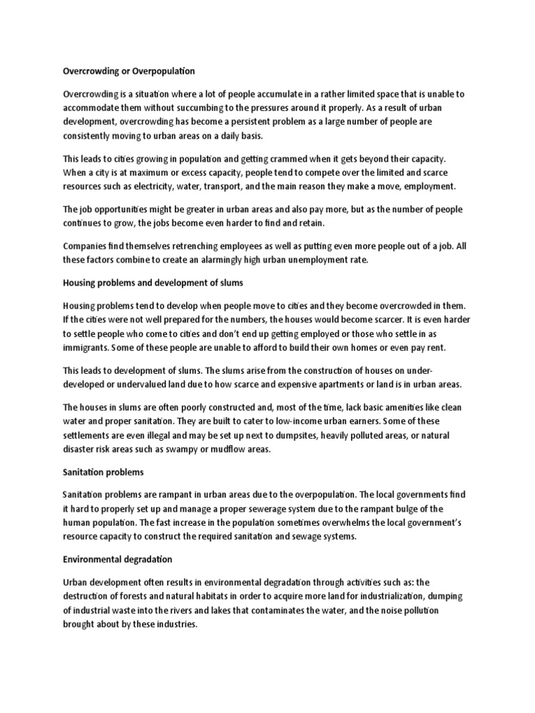 Urban Development | PDF