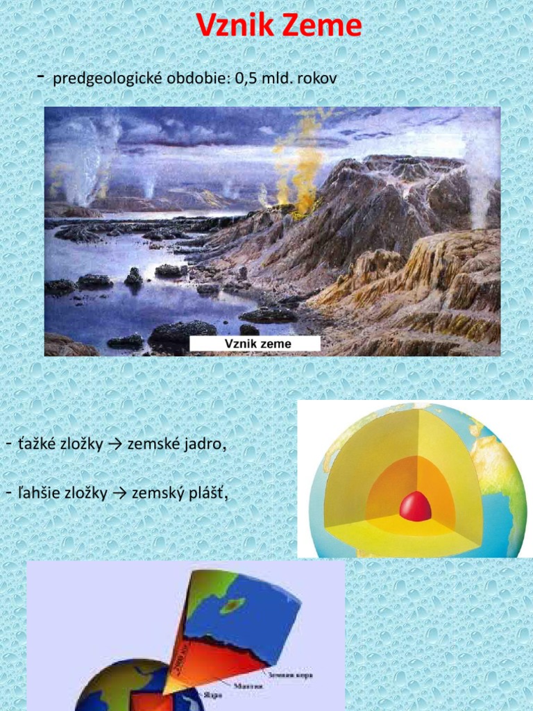 2 - Vznik A Stavba Zeme | PDF