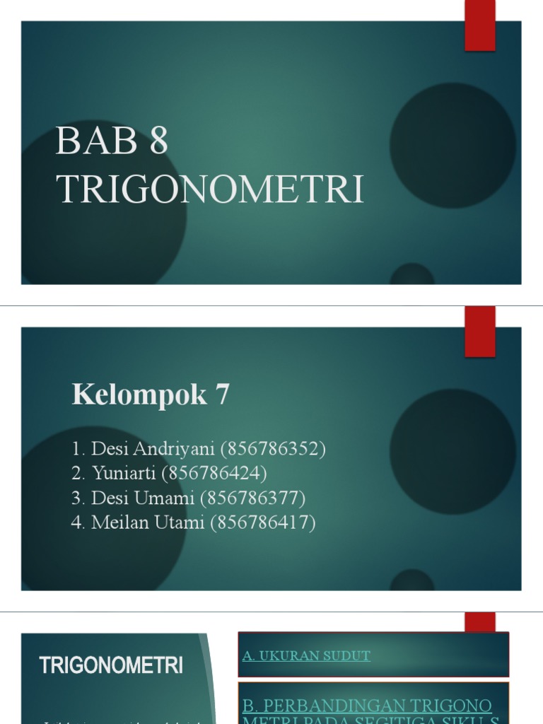 PPT Trigonometri | PDF