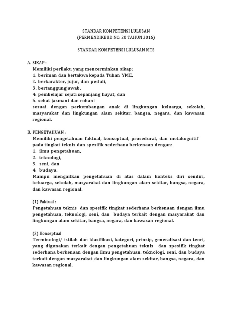 01 SKL - Ki - KD - PKN - Kelas - 9 | PDF