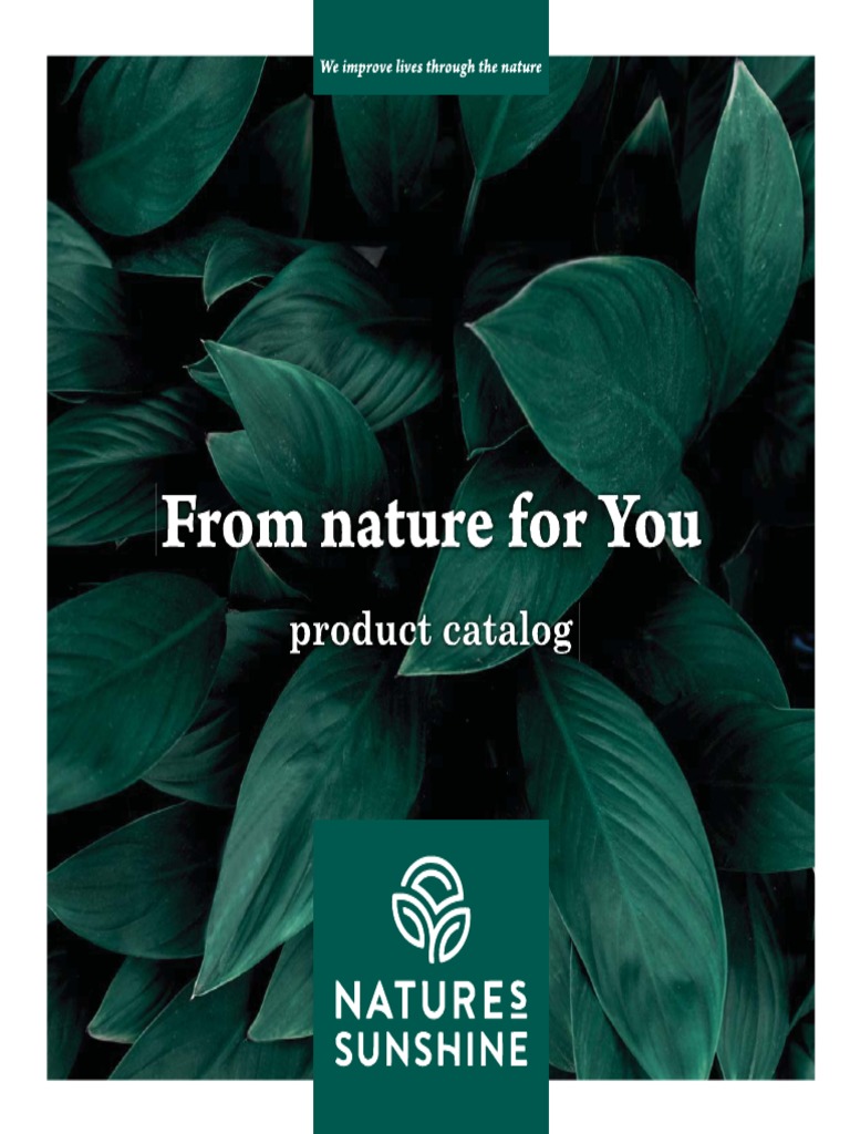 Nature's Sunshine Product Overview | PDF | Self-Improvement | Wellness