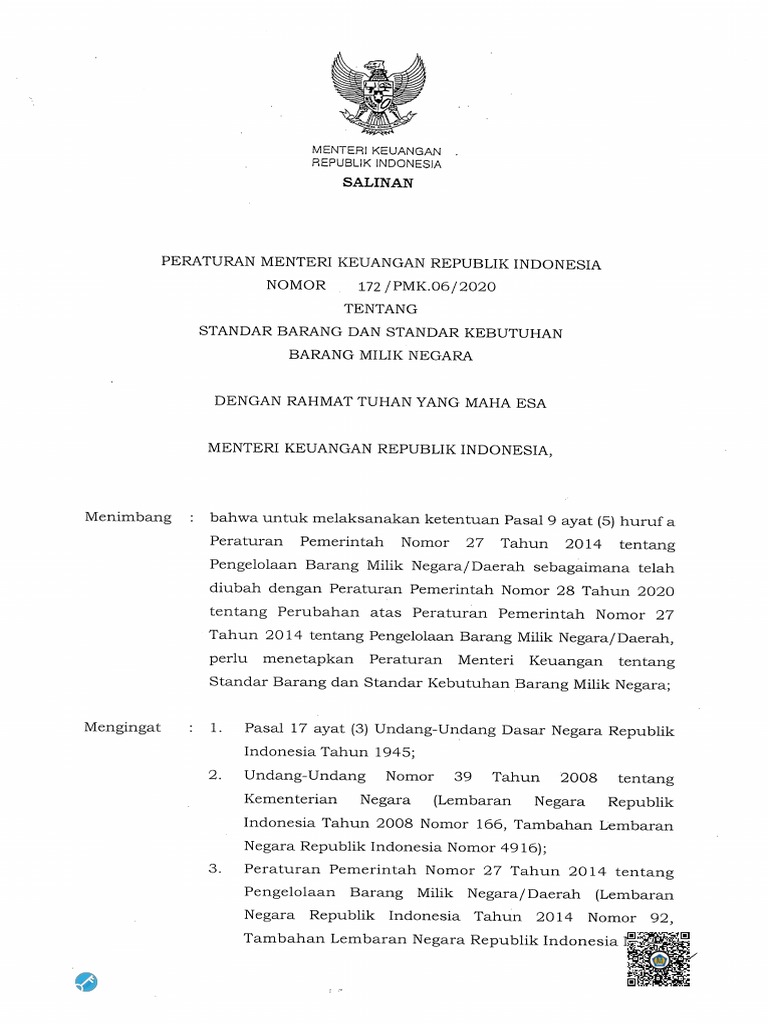 PMK-172 - SBSK BMN | PDF