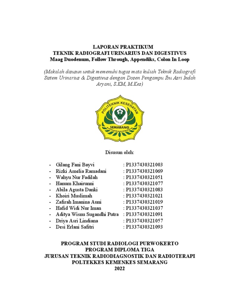 Laporan Praktikum - Kelompok 2A | PDF