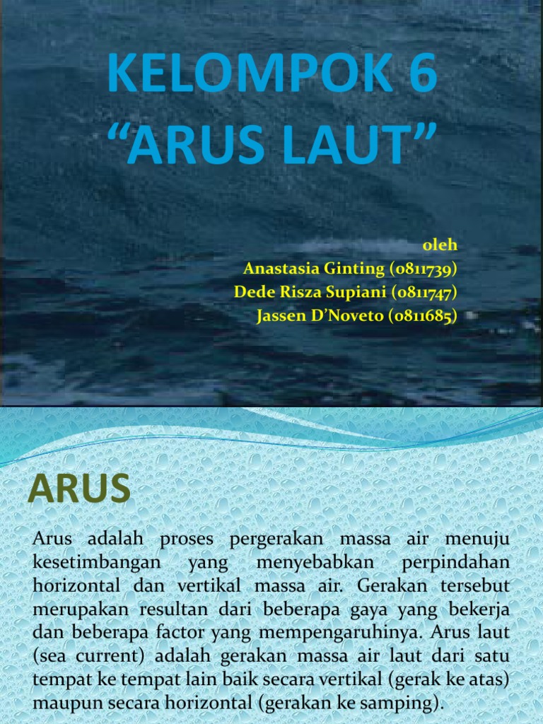 Arus Laut | PDF