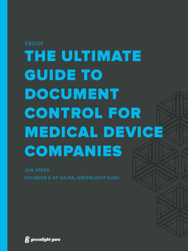 Ultimate Guide To Document Control For Medical Device Companies | PDF ...