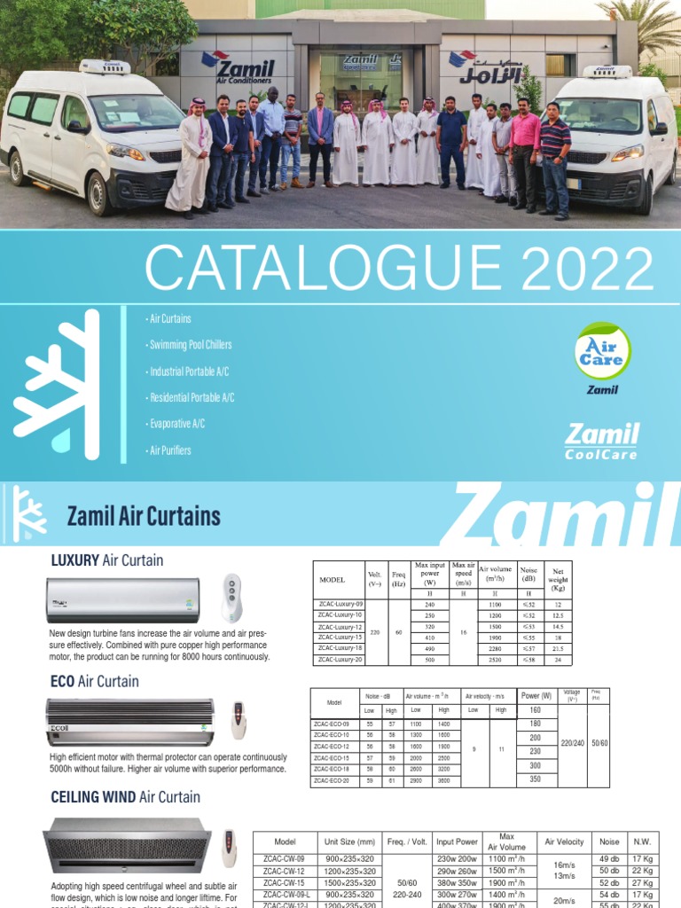 Zamil CoolCare IAQ Products Catalogue | PDF