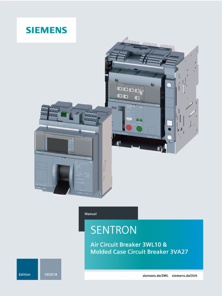 3VA27-3WL10 Manual Aircircuitbreaker en en-US | PDF