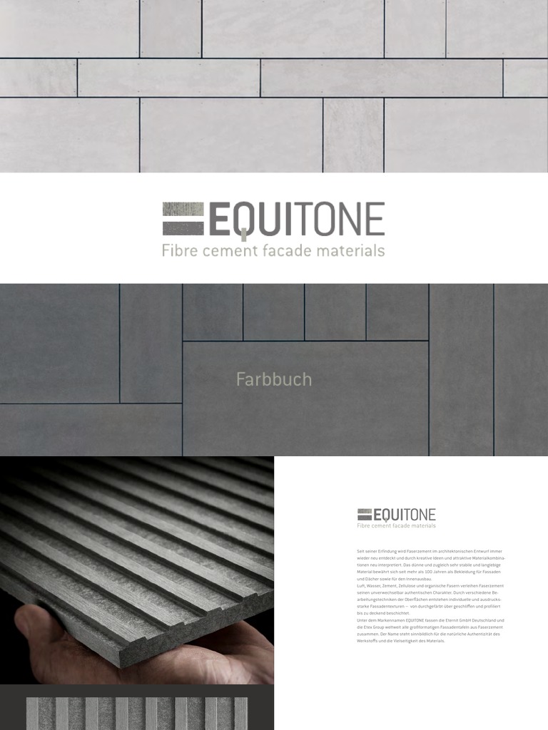 Fassadentafel Equitone Farbbuch | PDF