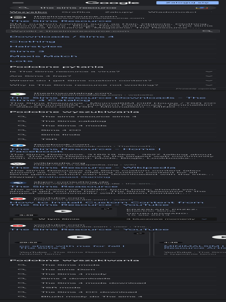 Sims Custom Content Hub | PDF | Internet | Online Services
