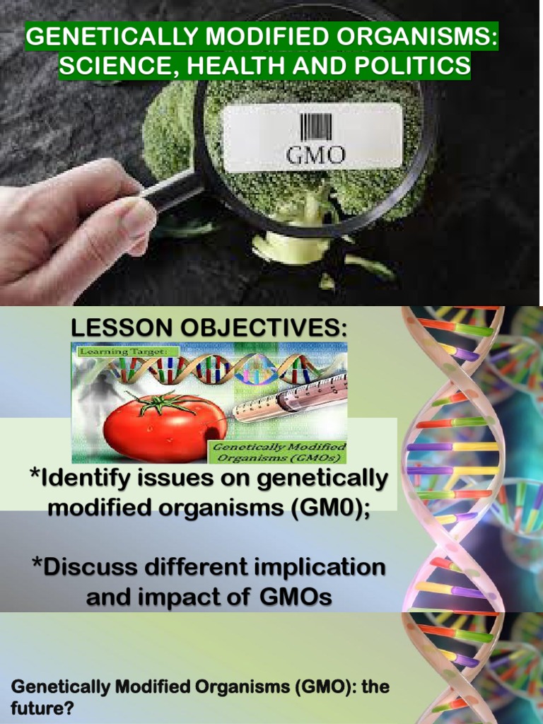 Genetically Modified Organisms | PDF