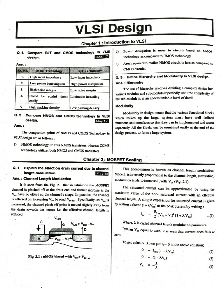 Dvlsi Easy Solution | PDF