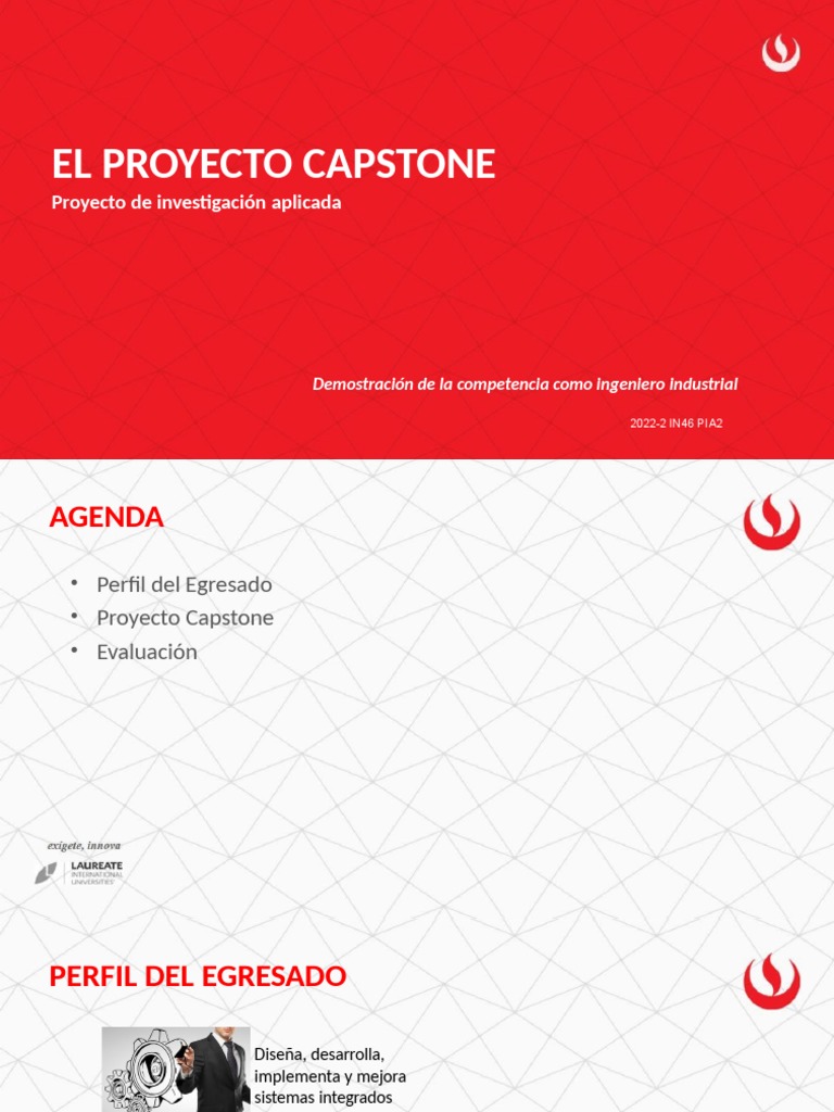 El Proyecto Capstone | PDF