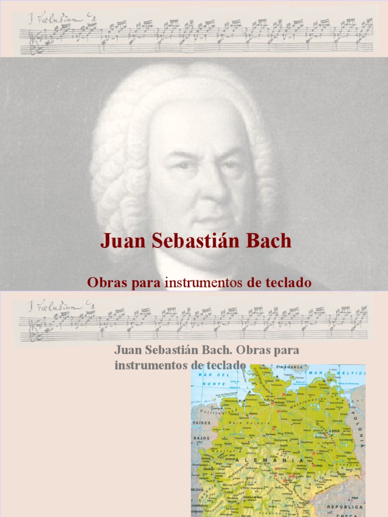 Presentación J. S. Bach | PDF | Johann Sebastian Bach | Clave