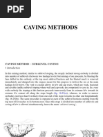 Sublevel Open Stoping Method | PDF | Mining