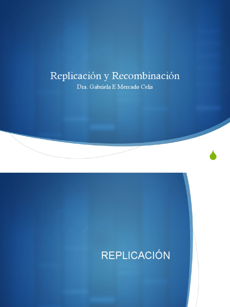 Rep Rec Trans Trad | PDF | Replicación De Adn | Codigo genetico