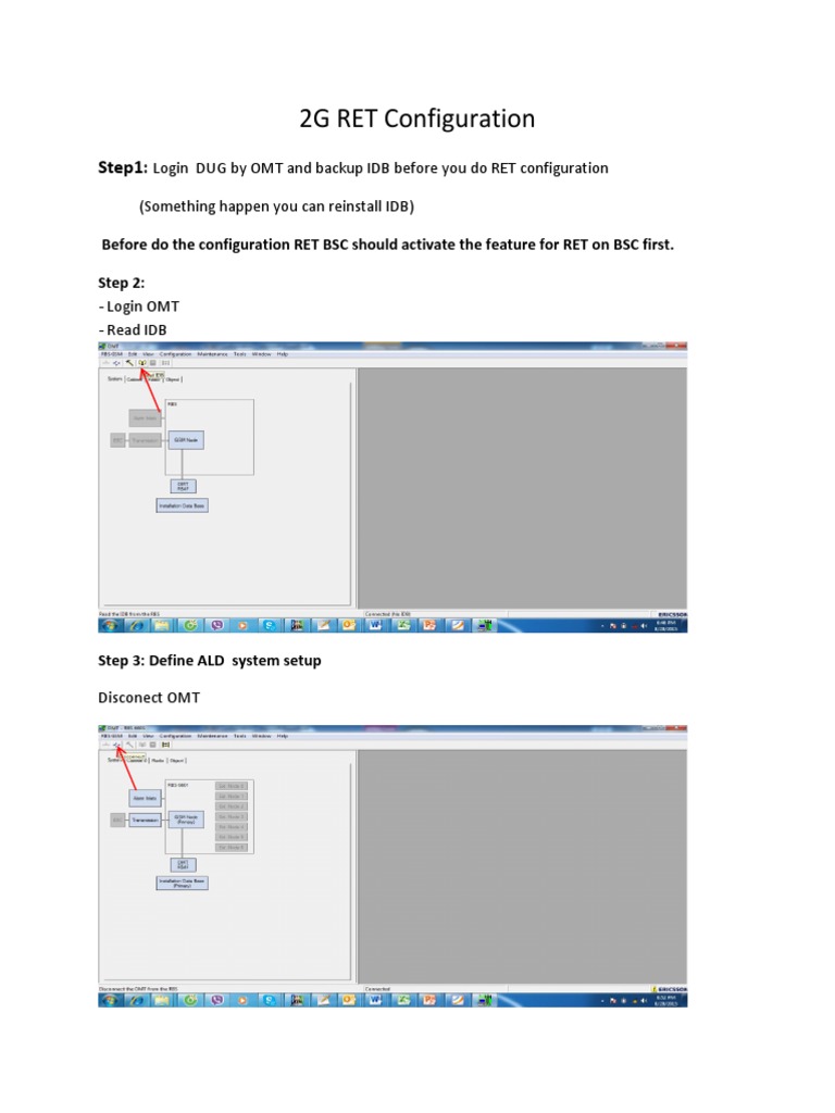 2G RET Configuration - Split Sector | PDF