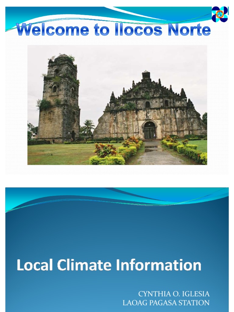 Climate of Ilocos Norte | PDF | Monsoon | Rain