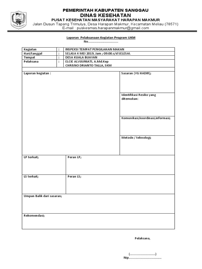 Format Pelaksanaan UKM - Kuala Boyan | PDF | Bisnis | Teknologi & Rekayasa
