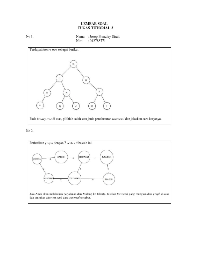 Tugas 3 Struktur Data | PDF