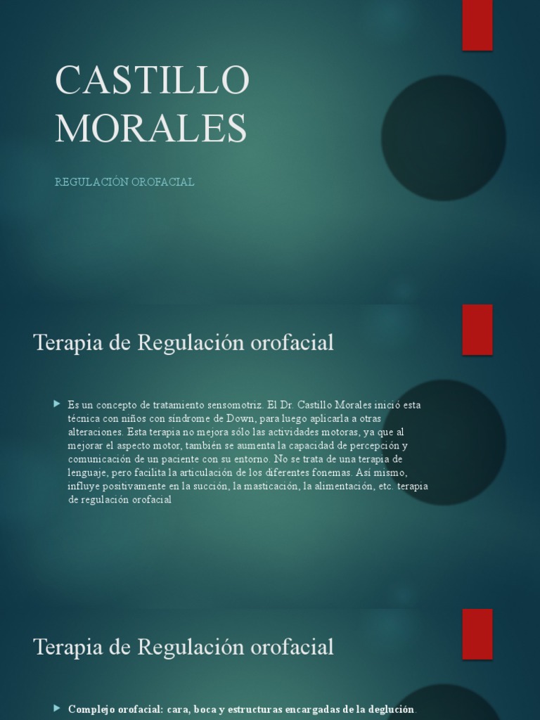 CASTILLO MORALES Regulacion Orofacial | PDF | Ciencia y matemáticas