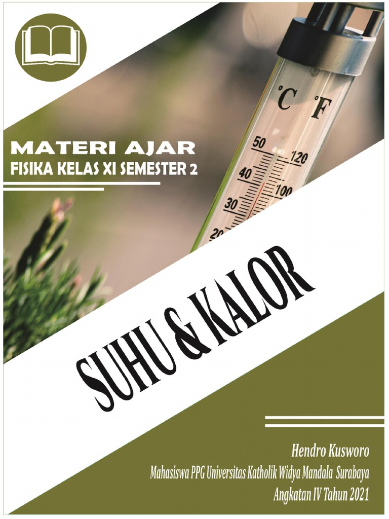 Materi Ajar - Suhu Kalor - Hendro Kusworo | PDF