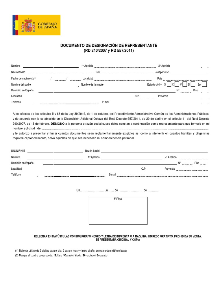 Designacion de Representante | PDF | Justicia | Crimen y violencia