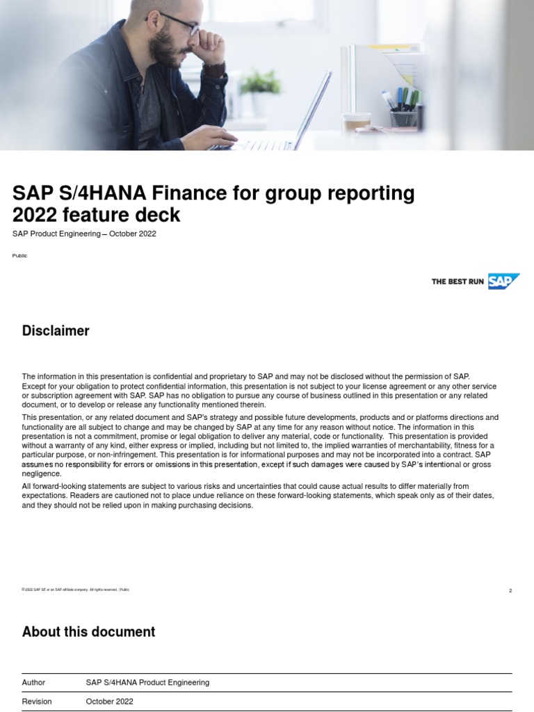 S4 HANA Group Reporting | PDF S4 HANA Group Reporting | PDF