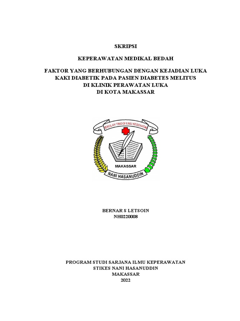 Skripsi - Bernar S Letsoin | PDF | Seni | Kesehatan Holistik