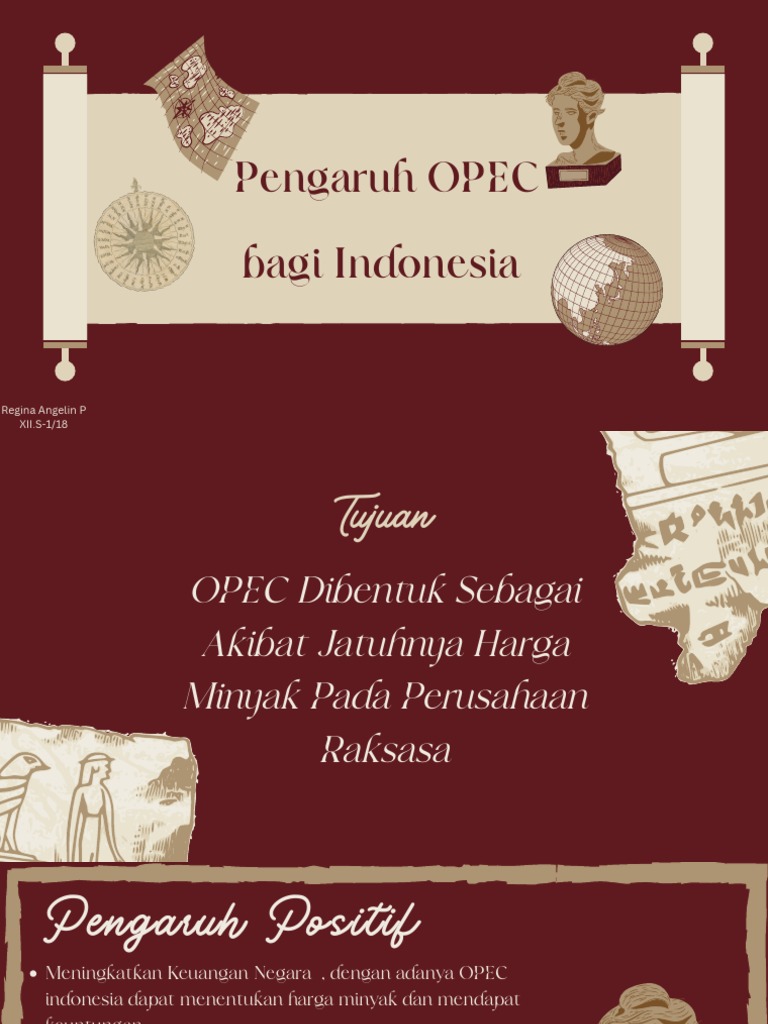 Pengaruh OPEC Bagi Indonesia | PDF