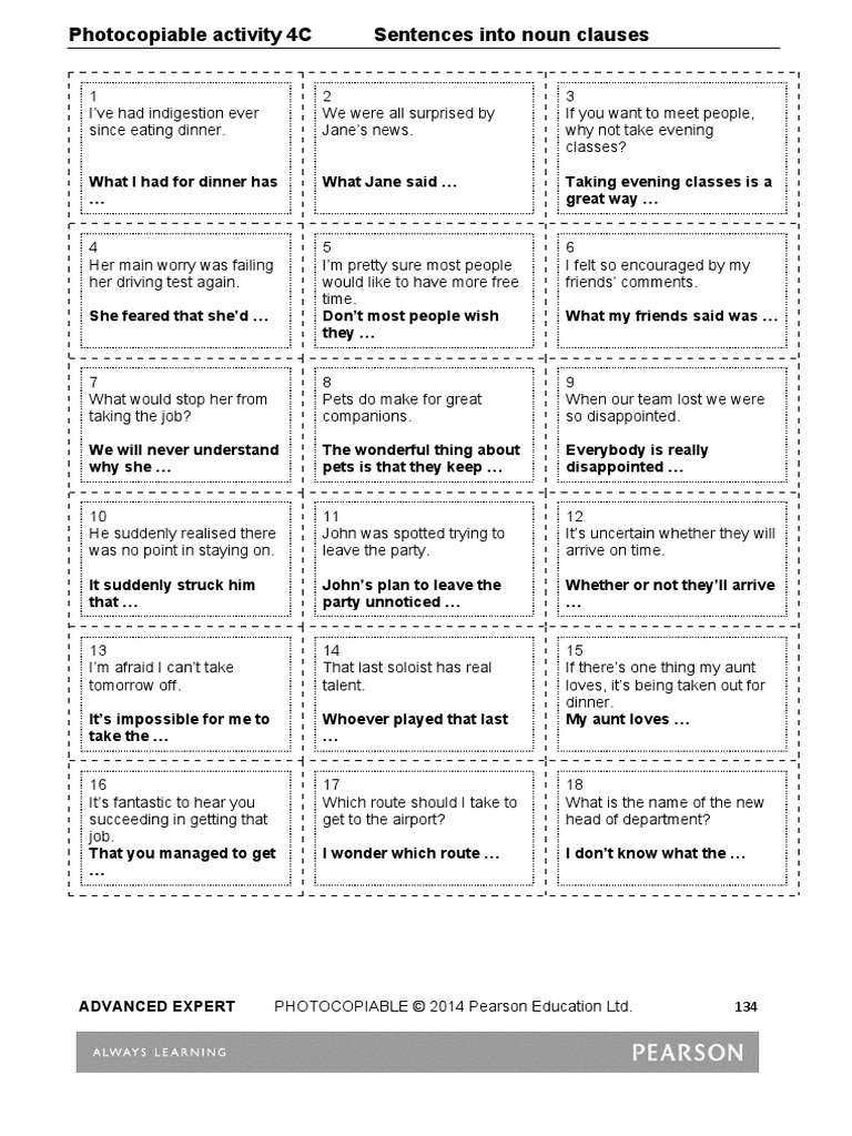 Photocopiable Activities-12 | PDF