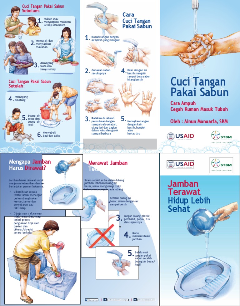Leaflet Cuci Tangan | PDF