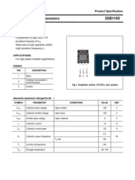 2N2955 PNP Power Transistor Datasheet | PDF