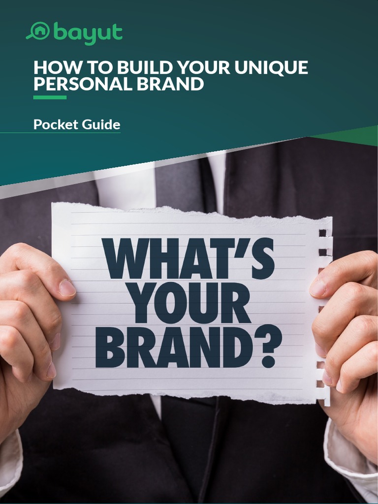PocketGuide BuildyourPersonalBrand | PDF