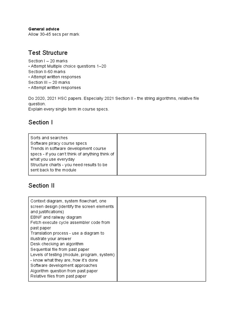 SDD - Trials Notes | PDF