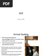 LQA Restaurant Standards | PDF | Waiting Staff | Tableware