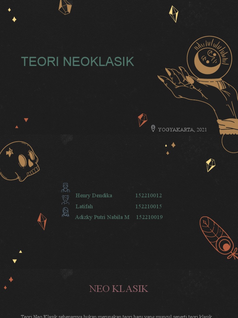 Teori Neoklasik dalam Ekonomi Modern | PDF