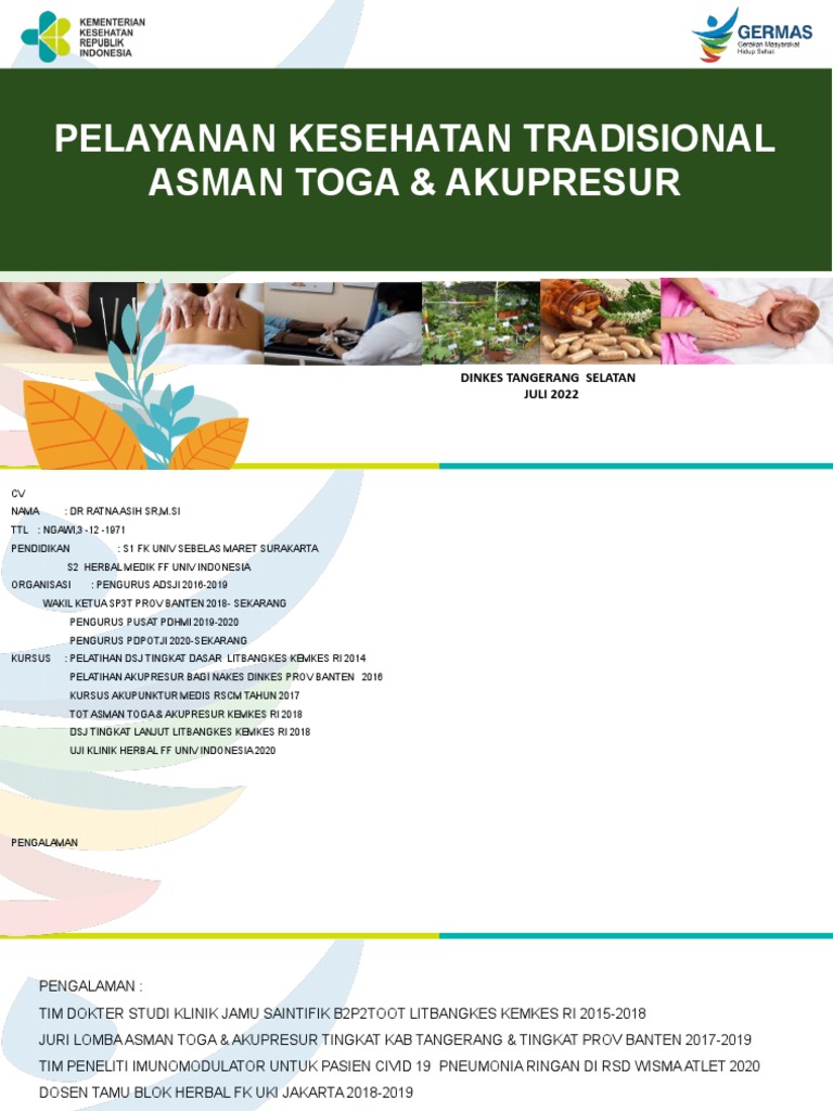 Asman Toga Tangsel 2022 | PDF