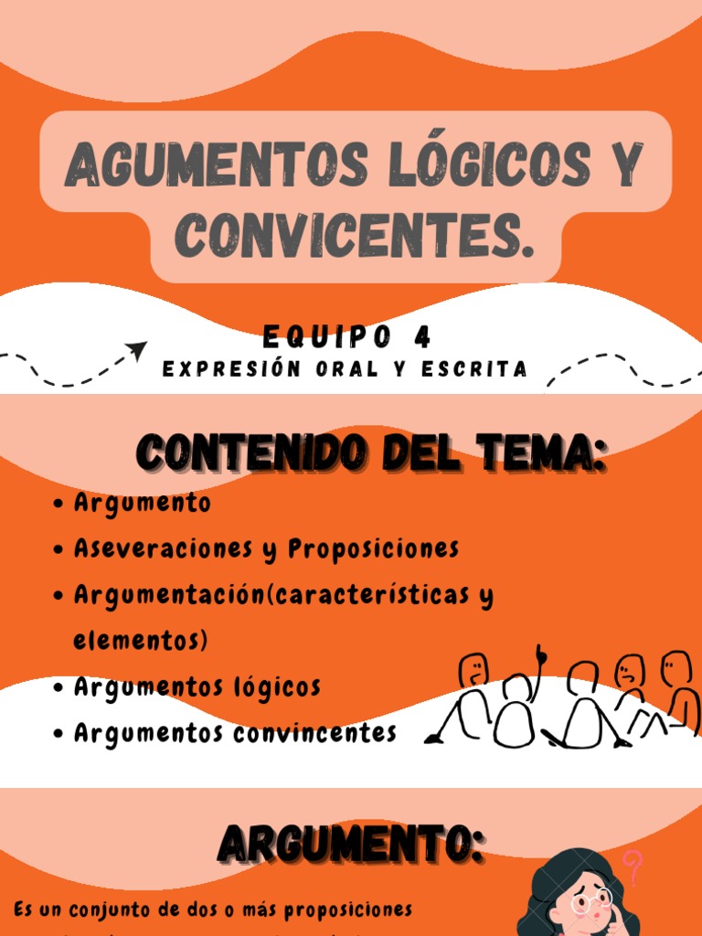Argumentación Lógica y Convincente | PDF | Argumento | Proposición
