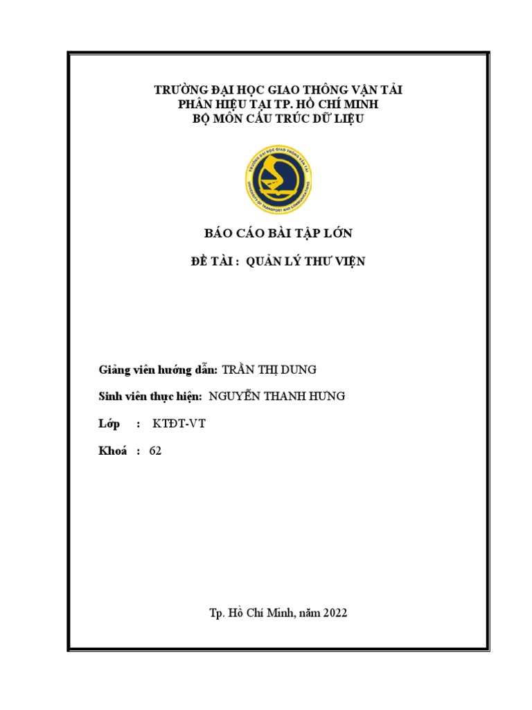 Nguyen Thanh Hung 6251020058 | PDF