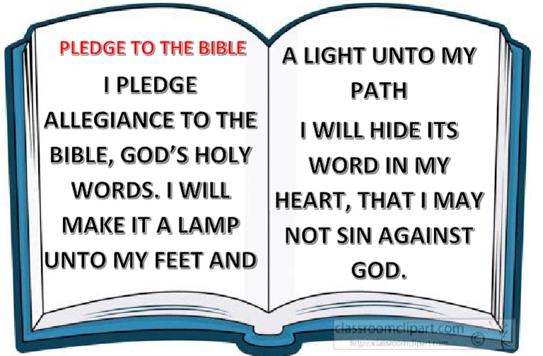 Pledge To The Bible | PDF